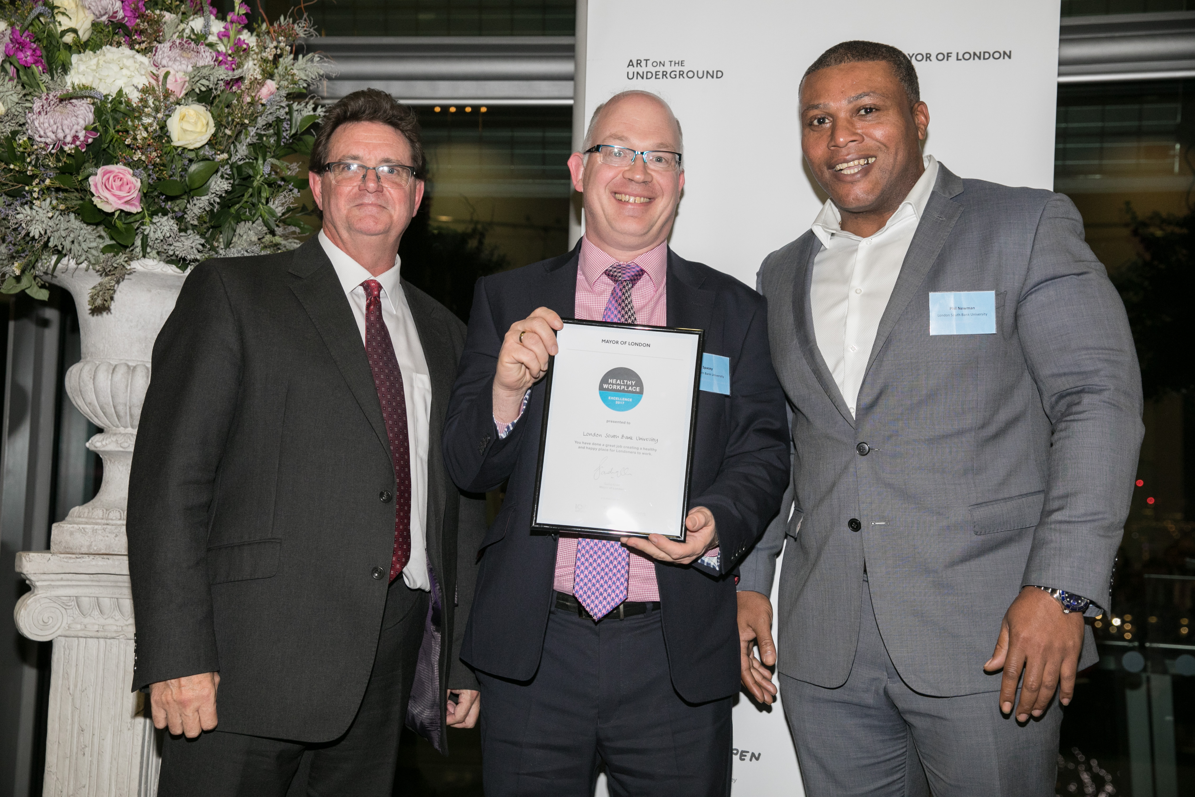 City Hall celebrates companies who show commitment to healthy staff ...