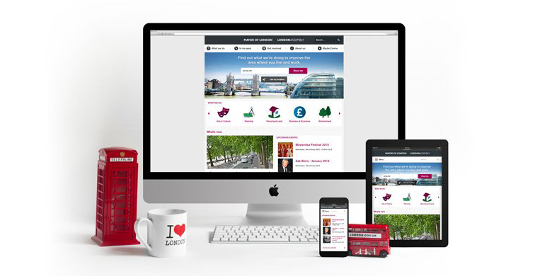 Show and tells for the new London.gov.uk website | London City Hall